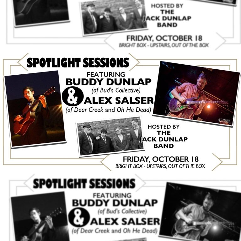 SPOTLIGHT SESSIONS: Buddy Dunlap & Alex Salser, hosted by the Jack ...