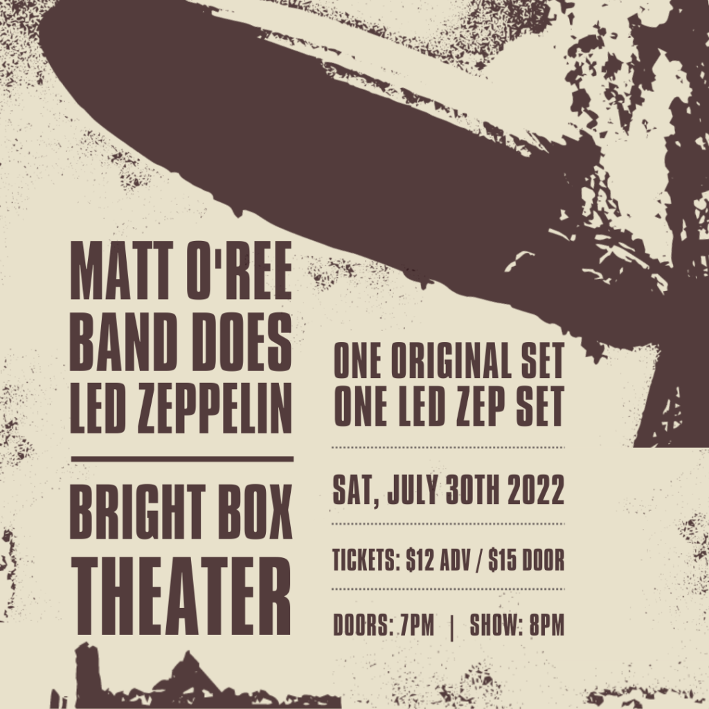 Bright Box Theater Upcoming Events