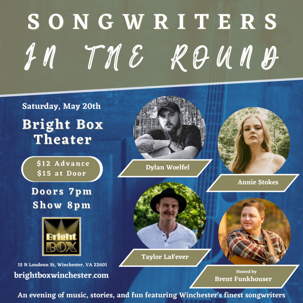 Songwriters in the Round ft Dylan Woelfel, Annie Stokes, Taylor LaFever ...